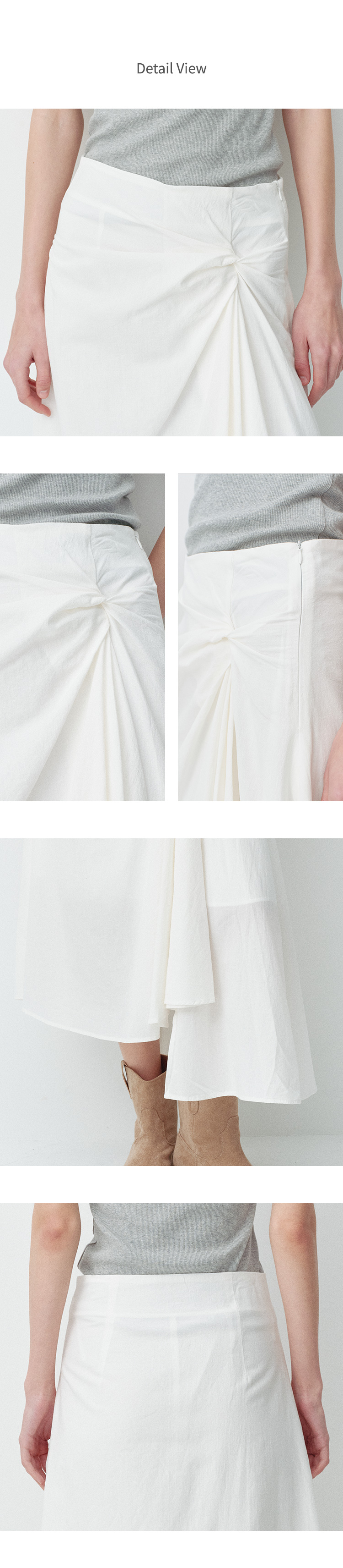 Twist Flare Long Skirt_2colors - 감도 깊은 취향 셀렉트샵 29CM